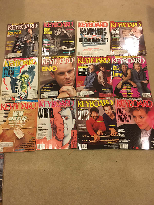 Keyboard Magazine 1989 - All 12 Issues; Jan-Dec | Reverb