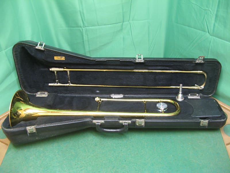 Conn 18H Director Trombone - Refurbished - Case & Bach 12C | Reverb