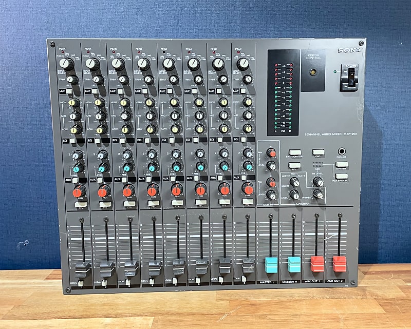 Sony MXP290 8-Channel Audio Mixer Vintage Professional | Reverb