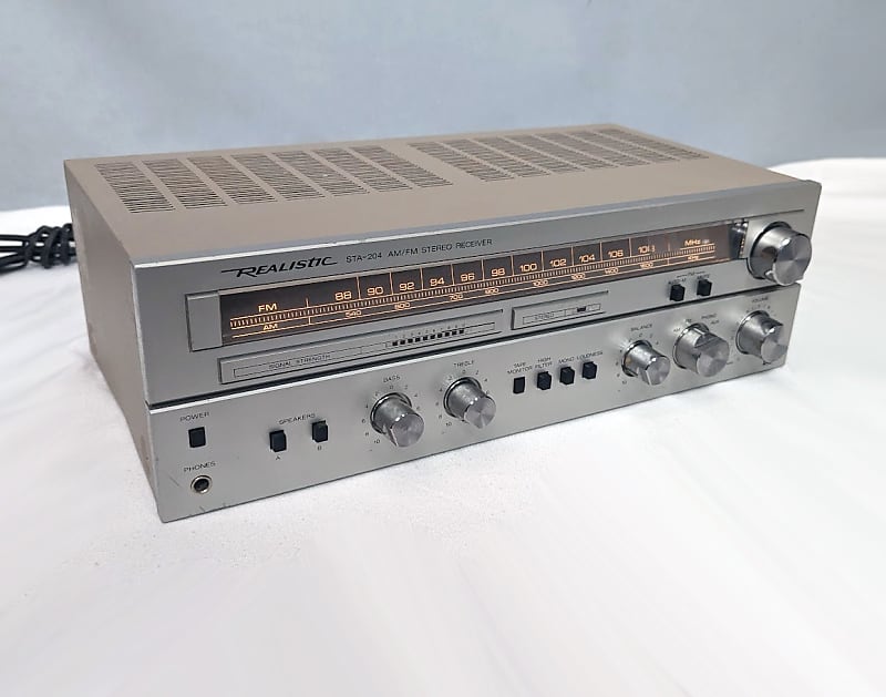 Vintage Realistic STA-204 Am/fm Stereo Receiver 31-2099 | Reverb UK