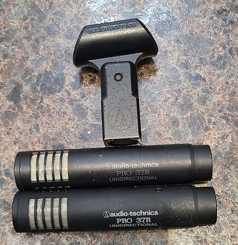 Audio-Technica PRO37 PRO37R Pair of small diaphragm condenser | Reverb