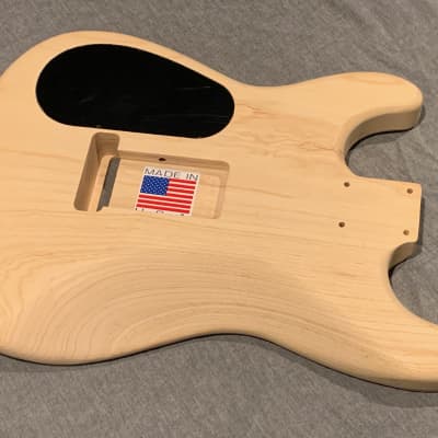 Ultra Light USACG 2 Piece Swamp Ash Stratocaster Body Matt | Reverb