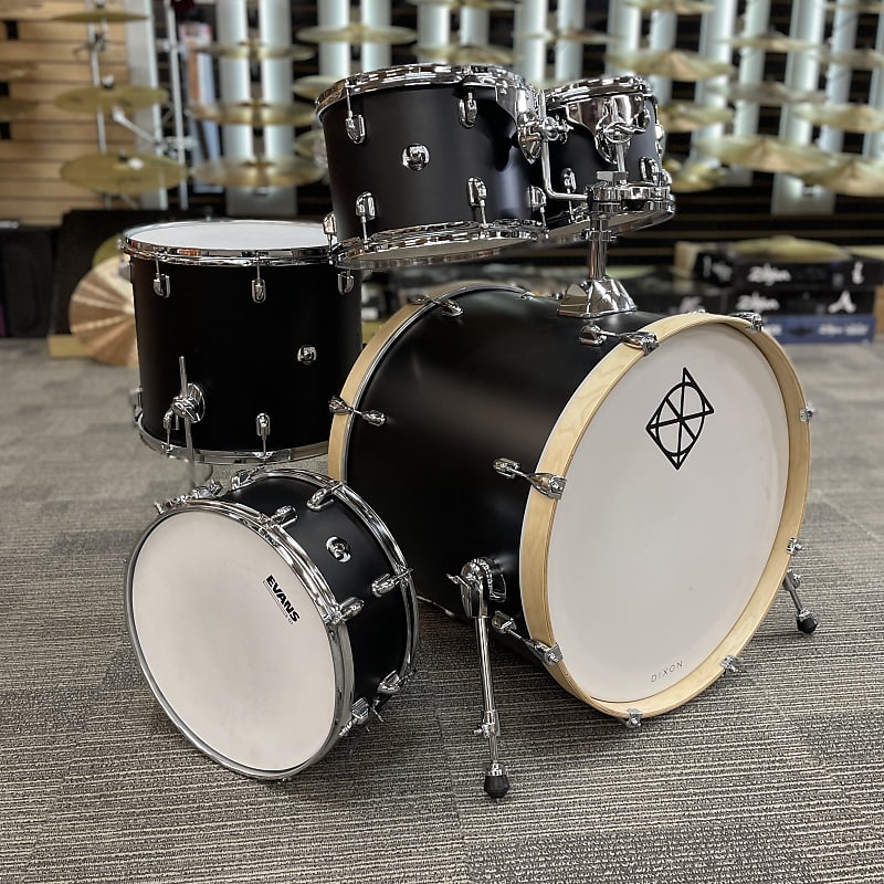 DIXON SPARK 5-PIECE SHELL PACK SATIN BLACK | UNC JAZZ FEST | Reverb