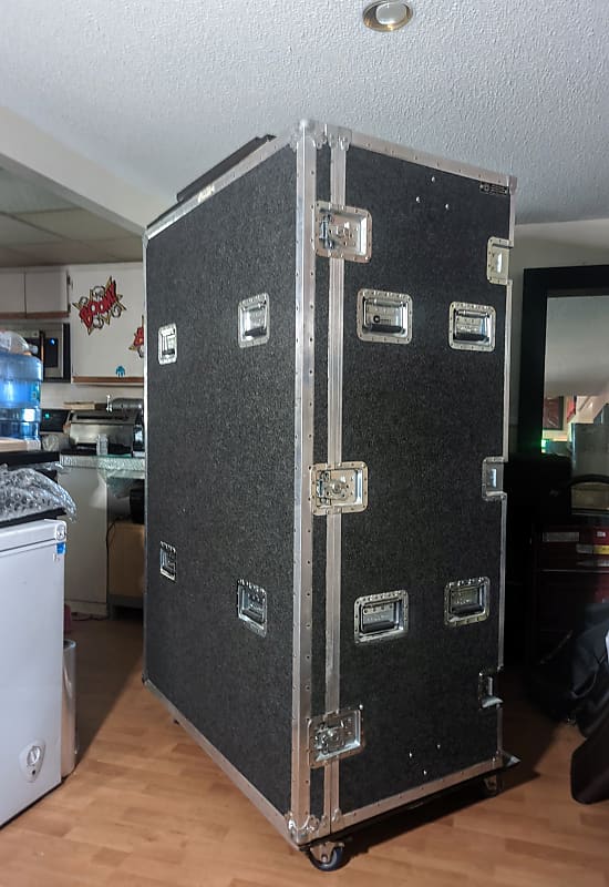 Anvil 80U Server Pro A/V Road Rack 74" Rolling Workstation / | Reverb