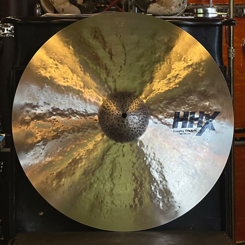 NEW Sabian 22" HHX Complex Thin Ride Cymbal - 2348g | Reverb