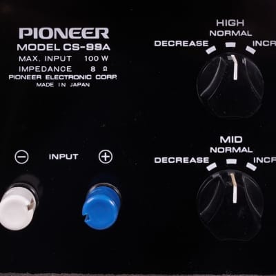 Vintage Pioneer CS 99A // Speakers / Minty - Original | Reverb
