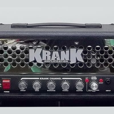 Krank Rev Junior 20w tube head 2000's - Black Vinyl | Reverb