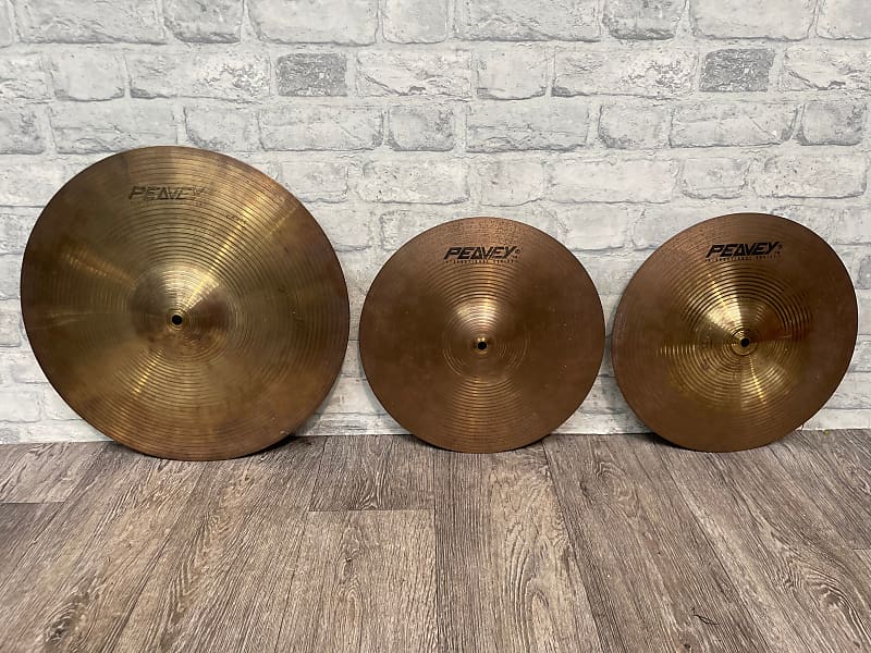 Peavey Beginners Cymbal Set Pack x3 Hardware / Accessories | Reverb