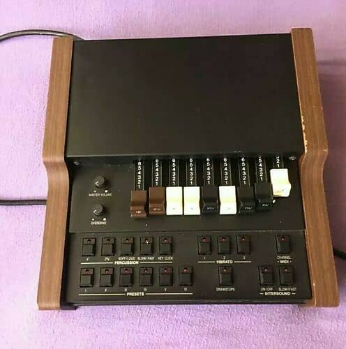 FUJIHA Viscount Hammond draw organ emulator - Italy D9e | Reverb