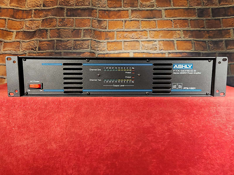 Ashly FTX Series III FTX-1501 275W Stereo Power Amplifier #2 | Reverb