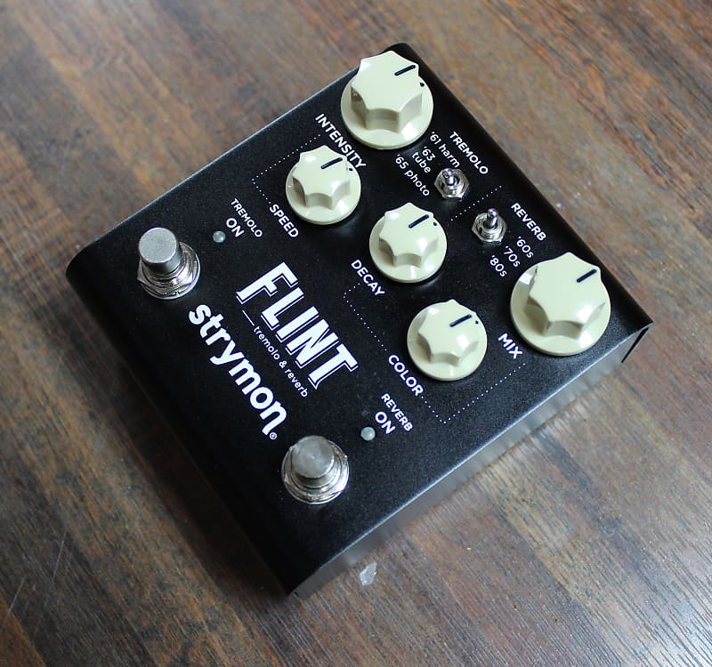 Strymon Flint Tremolo & Reverb Electric Guitar Pedal USA W/ | Reverb