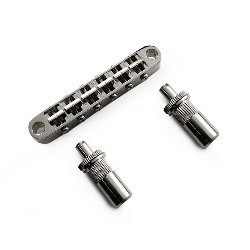 Gotoh Nashville Tune-o-Matic Guitar Bridge with Brass Saddles | Reverb