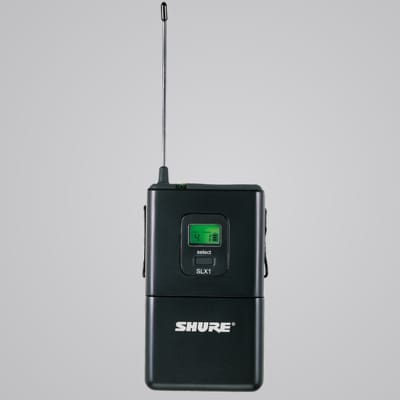 Shure SLX4 Wireless Microphone System & Receiver 2014 Black | Reverb