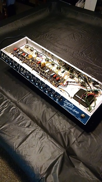 Fender Super Reverb 1967 Blackface Chassis, w/MOD Reverb Tank | Reverb