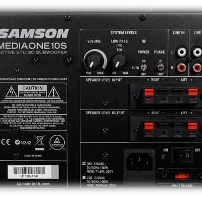 Samson MediaOne 10S Active Subwoofer Studio Monitor | Reverb