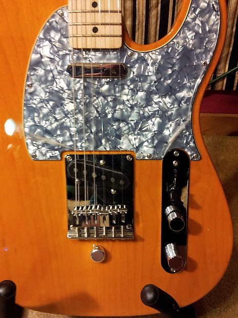 Fender squire G Bender tele G bender Butterscotch Blonde | Reverb