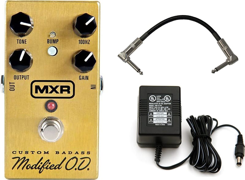 MXR M77 Badass Overdrive Stomp Box Guitar Pedal w/ Power | Reverb