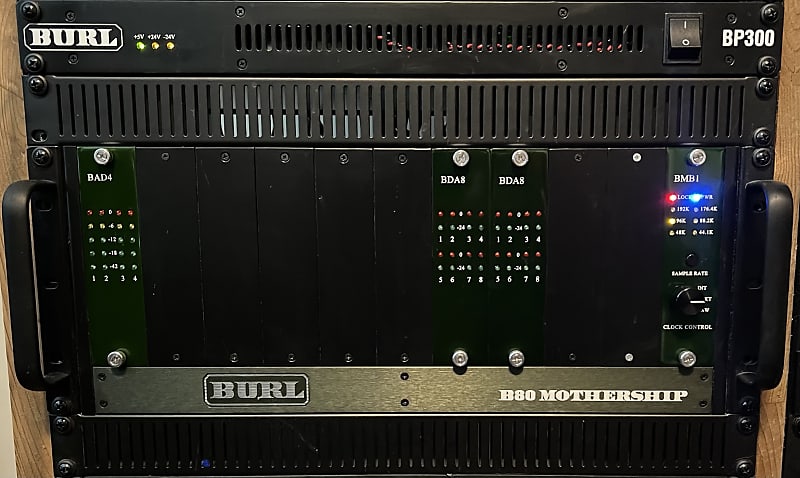 Burl B80 Mothership with BMB1 - PSU - 1 BAD4 Card, 2 BDA8 | Reverb