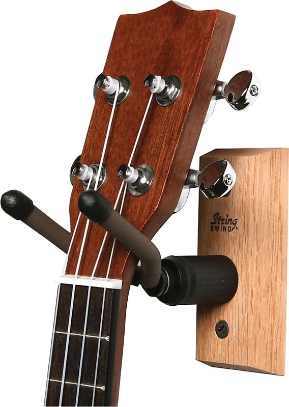 String Swing Hardwood Home and Studio Guitar Hanger Oak | Reverb