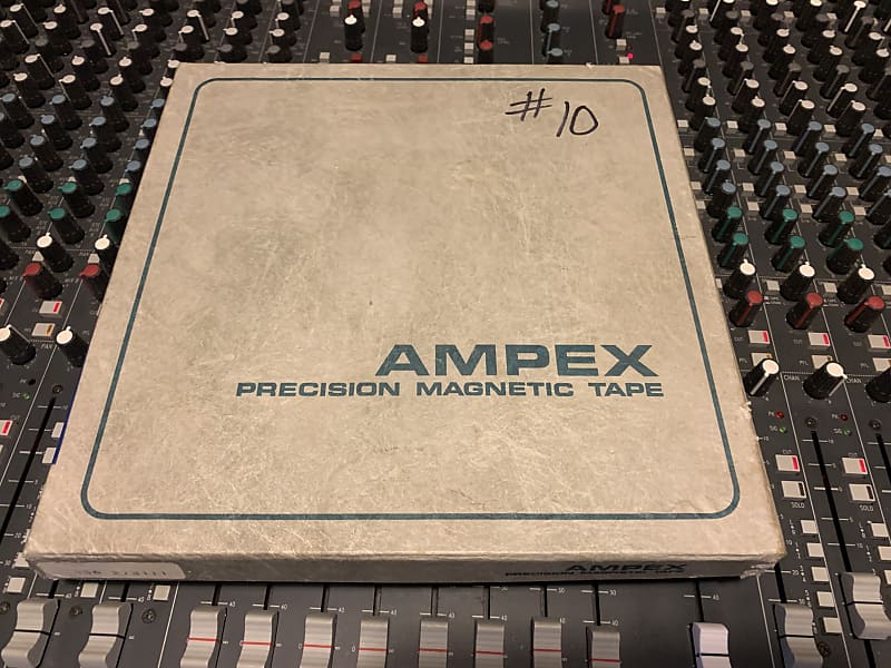 AMPEX 456 grand Master 1/2" x 10-1/2" metal reel | Reverb