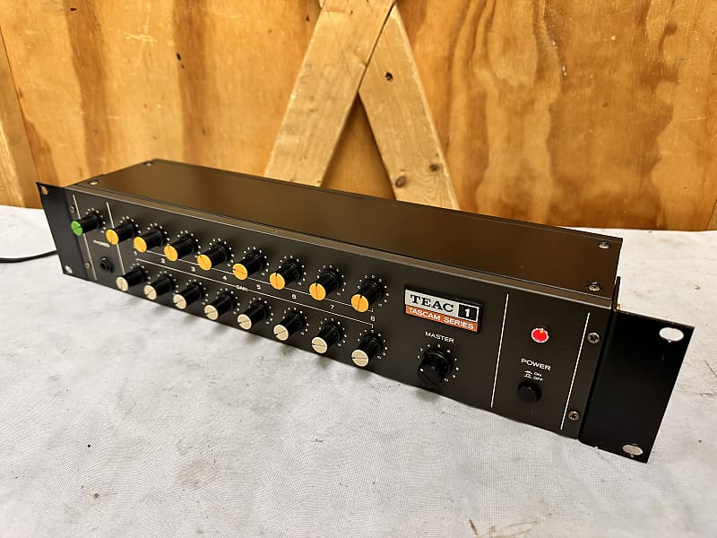 Teac Tascam Model 1 8 Channel Mixdown Mixer w/Rack Ears | Reverb