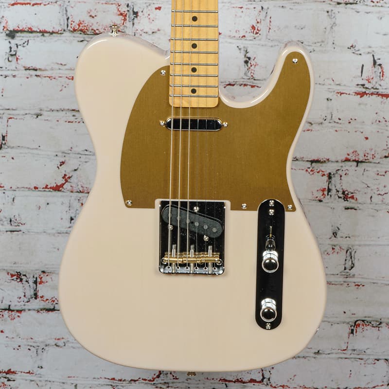 Fender - 2022 JV Mod '50s Telecaster - w/Bag - White Blonde - | Reverb