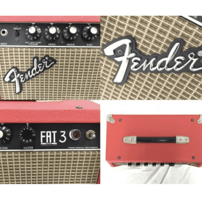 Fender Fat3 1985 Red Tube Japan | Reverb