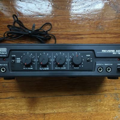 Roland ADD RV-100 Spring Reverb 1980s Black | Reverb