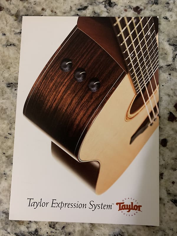 Taylor Expression System Brochure 2003 | Reverb