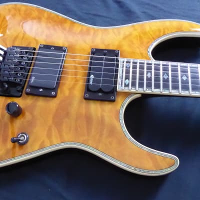 Fernandes Revolver Elite 2009 Lemon Drop Sustainer EMG | Reverb España