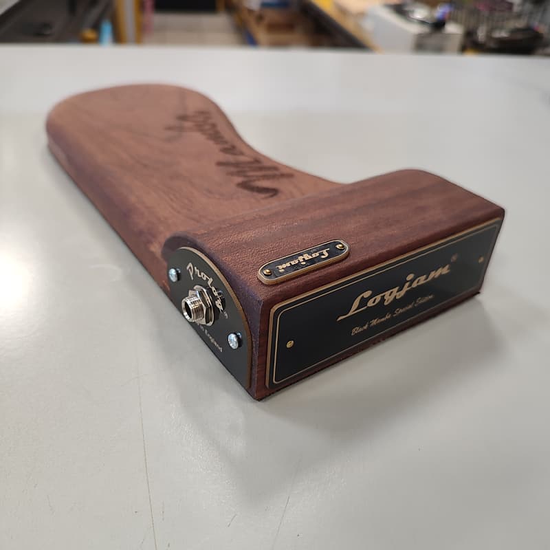 Logjam PROLOG STOMP BOX BLACK MAMBA SPECIAL EDITION - WOOD | Reverb