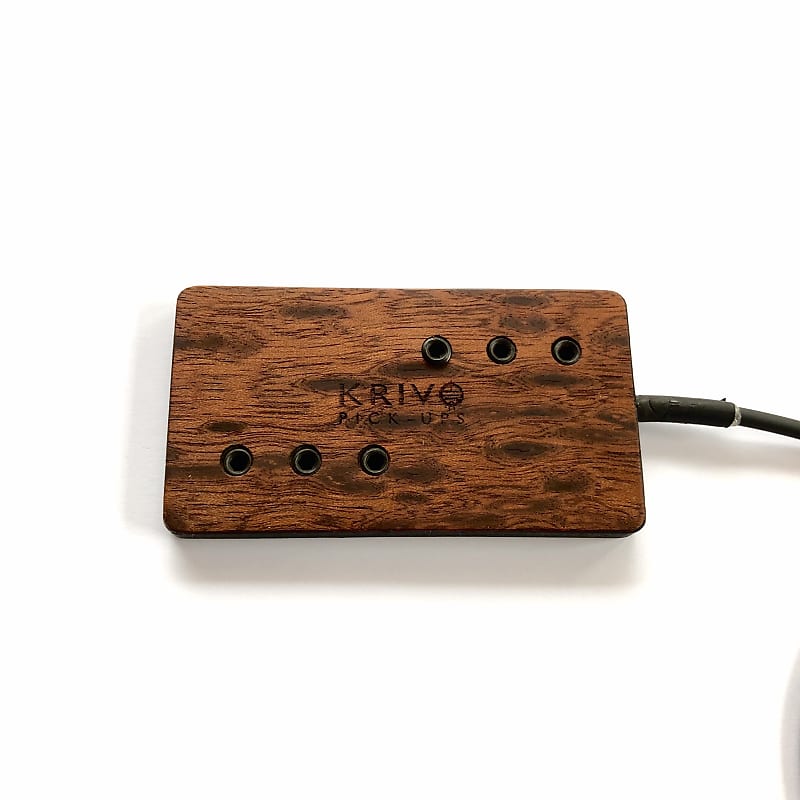Krivo Custom Wood Humbucking Pickup for Resophonic resonator | Reverb