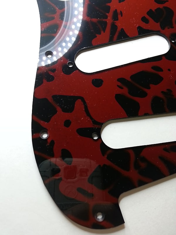 Fender Stratocaster - Custom Painted Pickguard - Fits Fender | Reverb