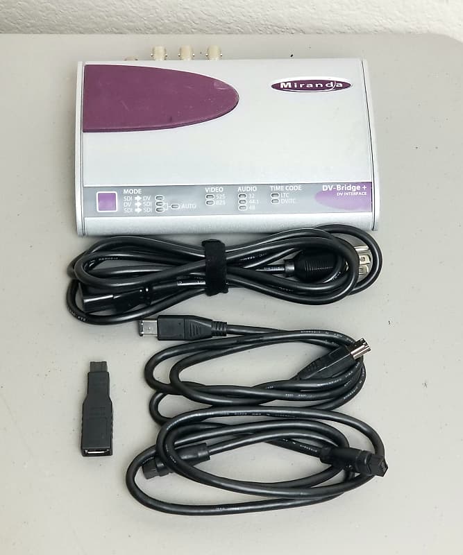 Miranda DV Bridge + Bi-direction Firewire Digital Video/Audio | Reverb