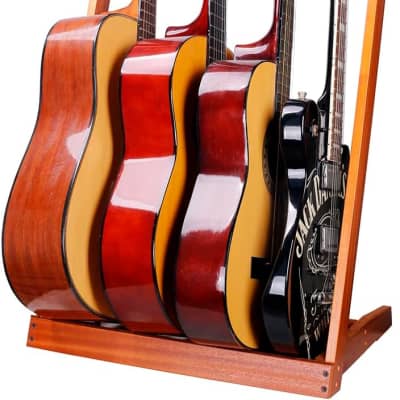 Guitar Stand, Wooden Multiple Guitar Stands,Guitar Display | Reverb