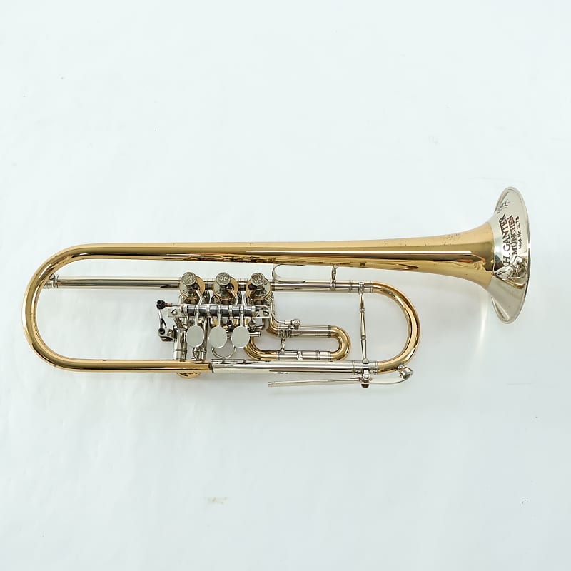 Ganter Model G7a Professional Bb German Rotary Trumpet | Reverb
