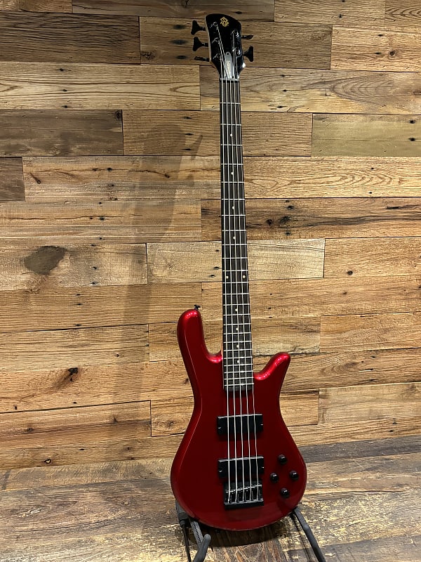 Spector Performer 5 Metallic Red 5 String Bass | Reverb