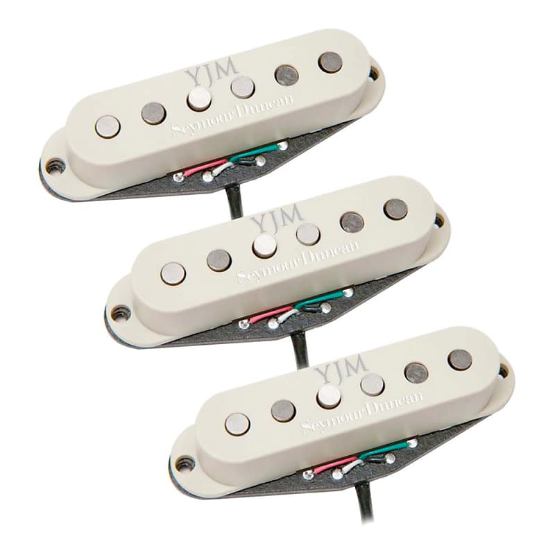 SEYMOUR DUNCAN ITALIA STKS10S YJM FURY STK SET WH | Reverb
