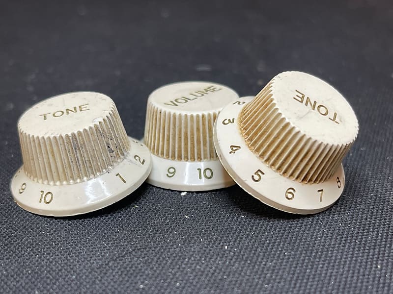 90s Fender Stratocaster knobs | Reverb