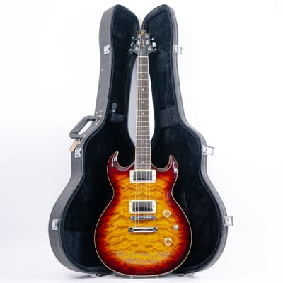 2003 Samick Torino Quilted Tobacco Sunburst w/ Double Cut, | Reverb