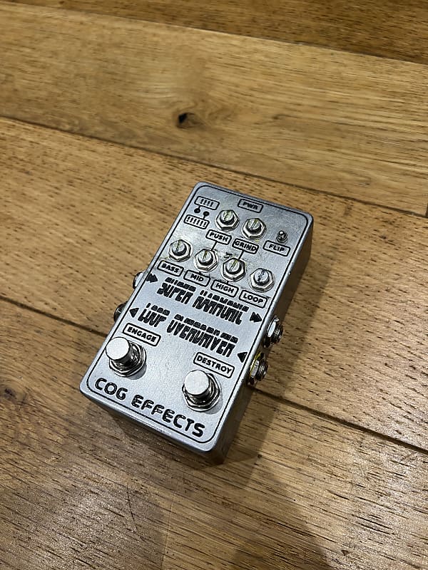 COG EFFECTS Custom Multi band bass distortion and Loop SUPER | Reverb