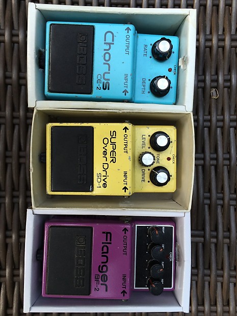 BOSS 1985 pedals | Reverb