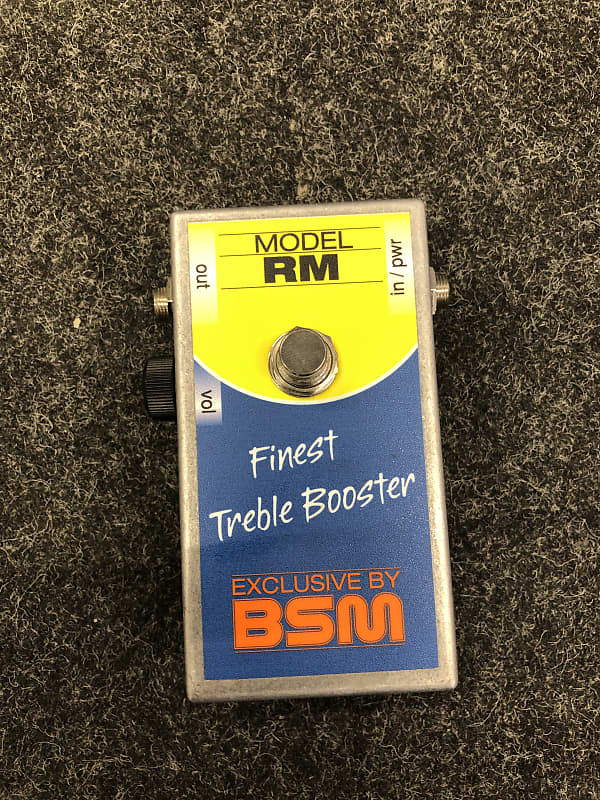 BSM RM finest treble booster | Reverb