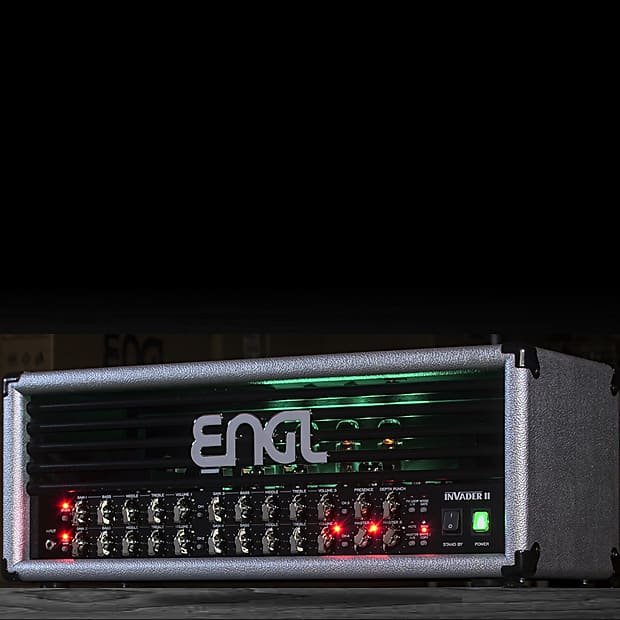 Engl Custom Shop Invader II Blackout Silver Bronco | Reverb