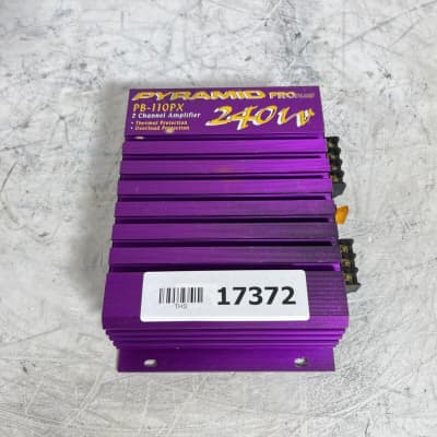 Pyramid Pro Plus PB-110PX 2 Channel Amplier #17372 (One)THS | Reverb