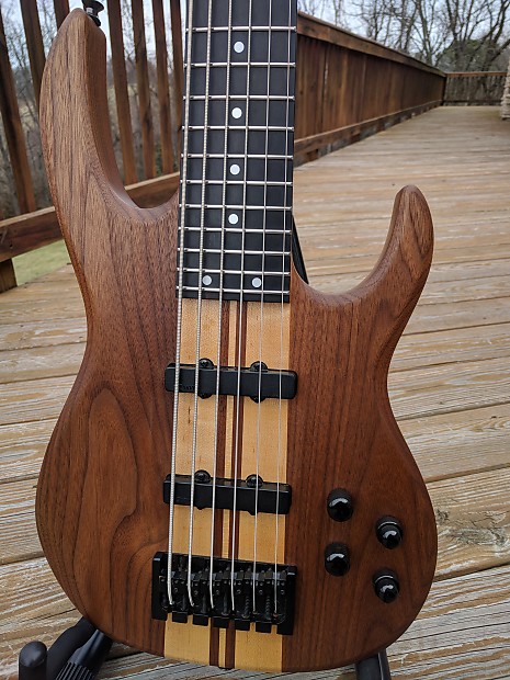 Carvin LB76 - 6 String Bass 2013 Tung Oil Walnut | Reverb