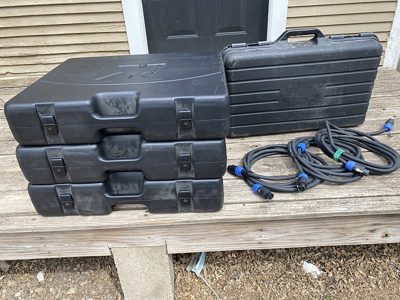 K-Array KA7-7 Amplifier and 3 - KJ50VB Monitors with Cables, | Reverb