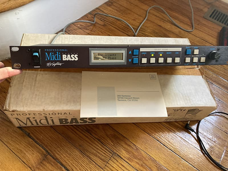 360 Systems Midi Bass Rack Unit | Reverb