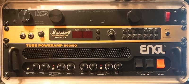 ENGL 840/50 stereo guitar amp and 4u rack. | Reverb