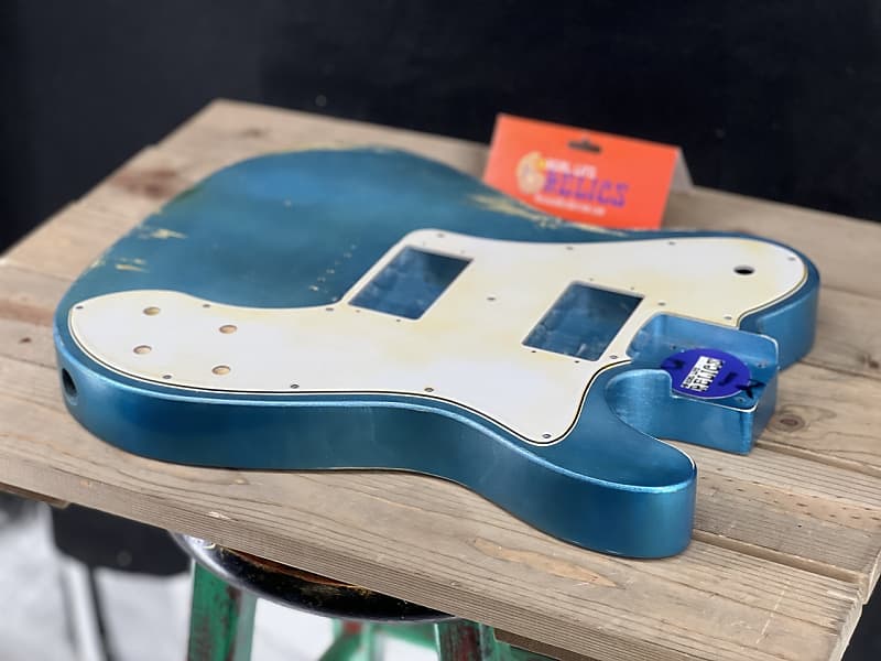 Real Life Relics 72 Tele® Deluxe Body Aged Lake Placid Blue | Reverb